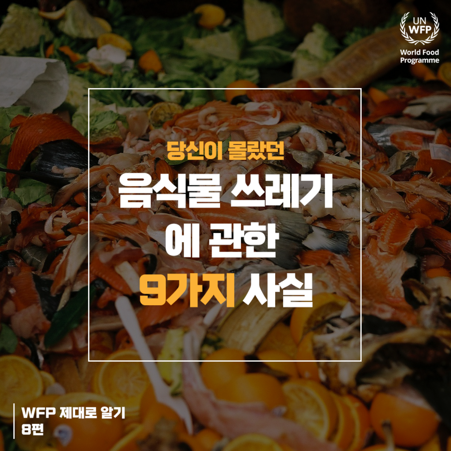 WFP의 Zero Waste Zero Hunger 캠페인 | World Food Programme